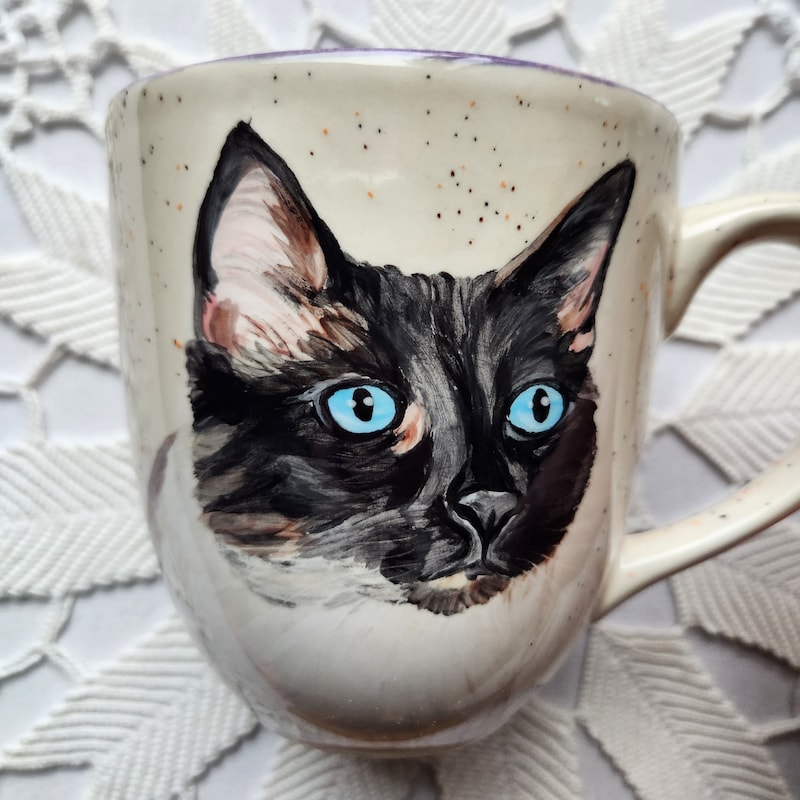Extra Large Cat Coffee Mug - Etsy