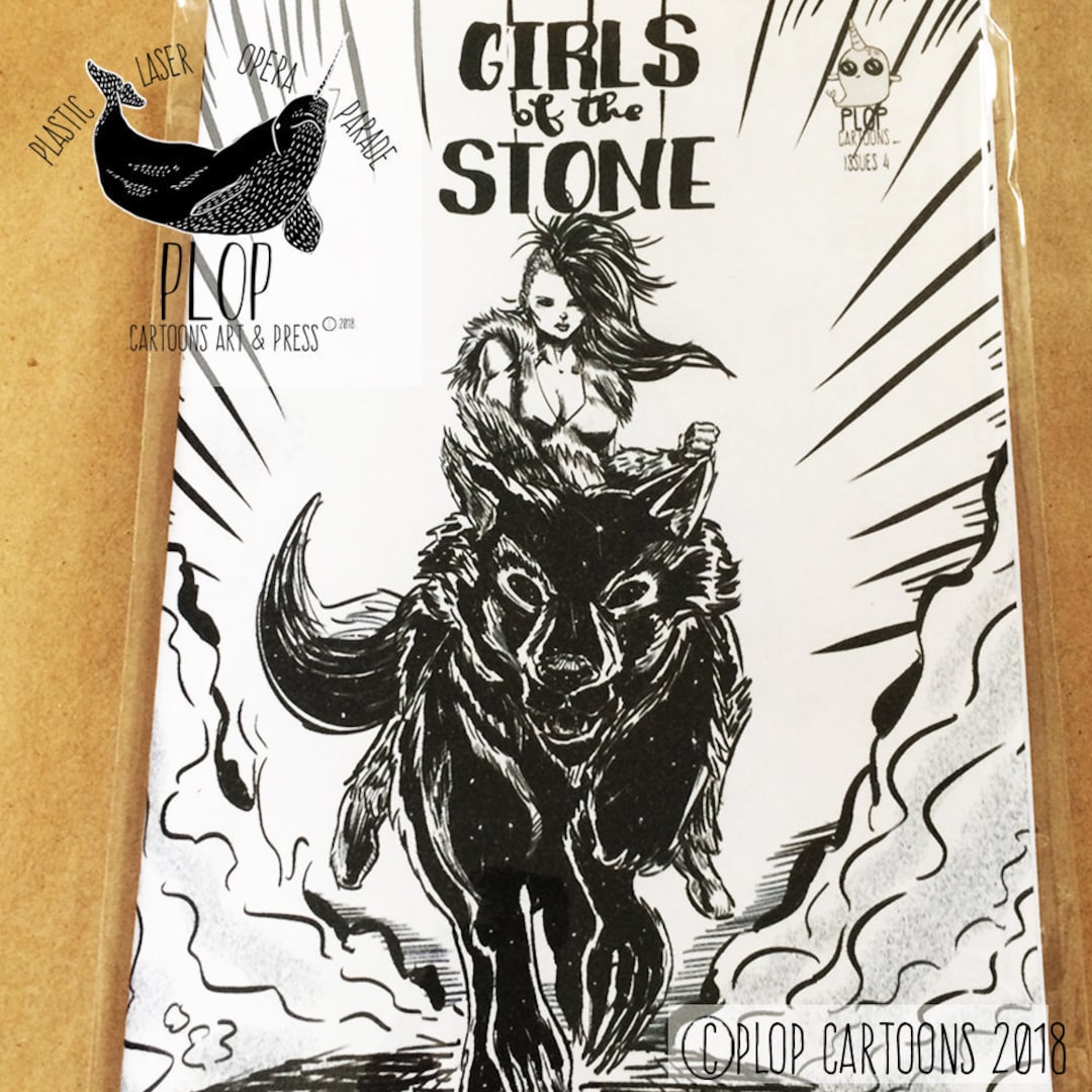 Comic Zine: Girls of the Stone Issues 1-4 - Etsy
