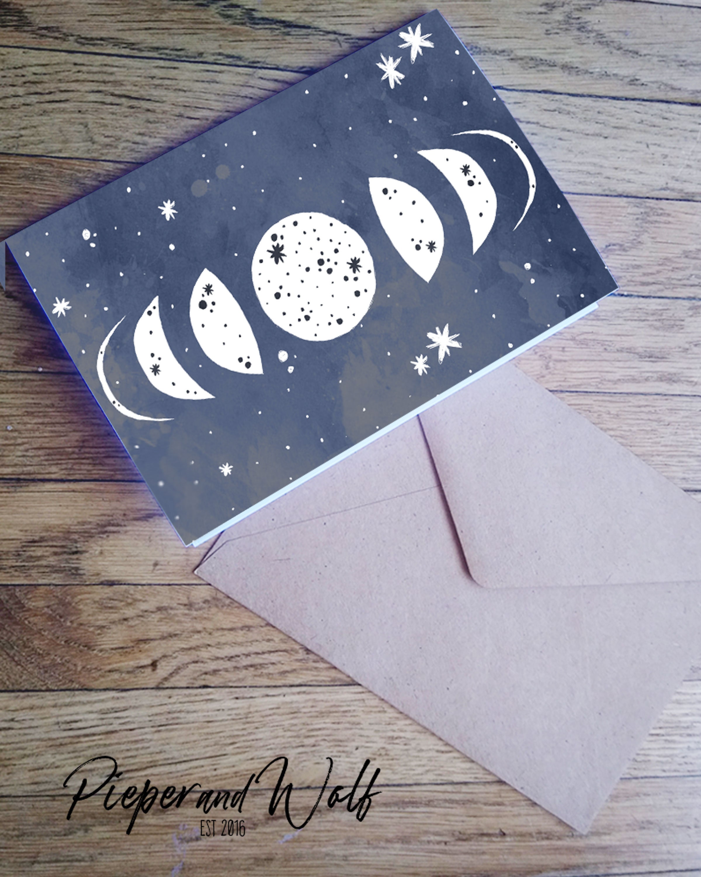 Cosmic Celestial Desert Paper Stationery Stationary Set | Etsy