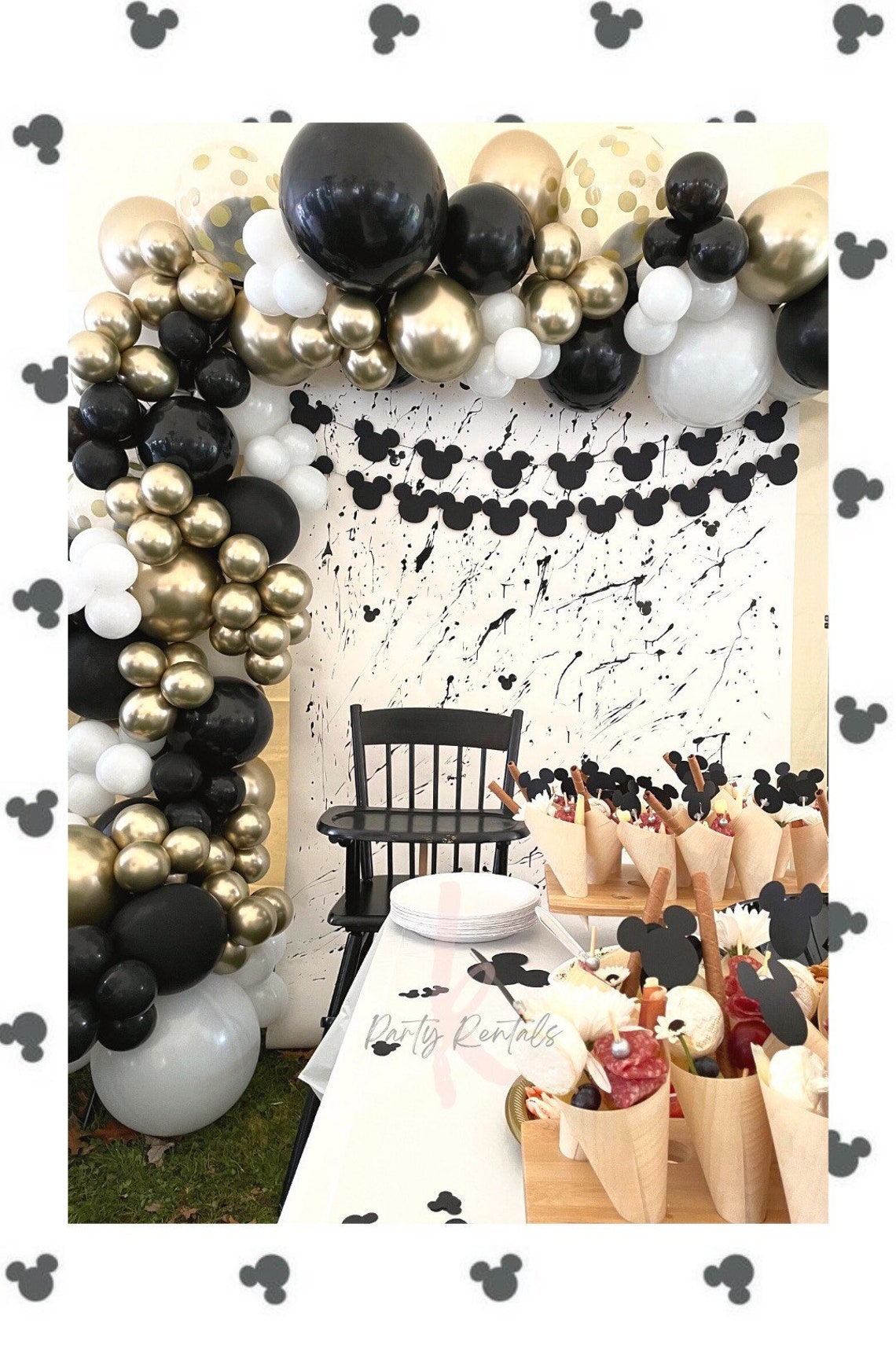 Modern Mickey Garland Mickey Garland Mickey Banner Disney - Etsy