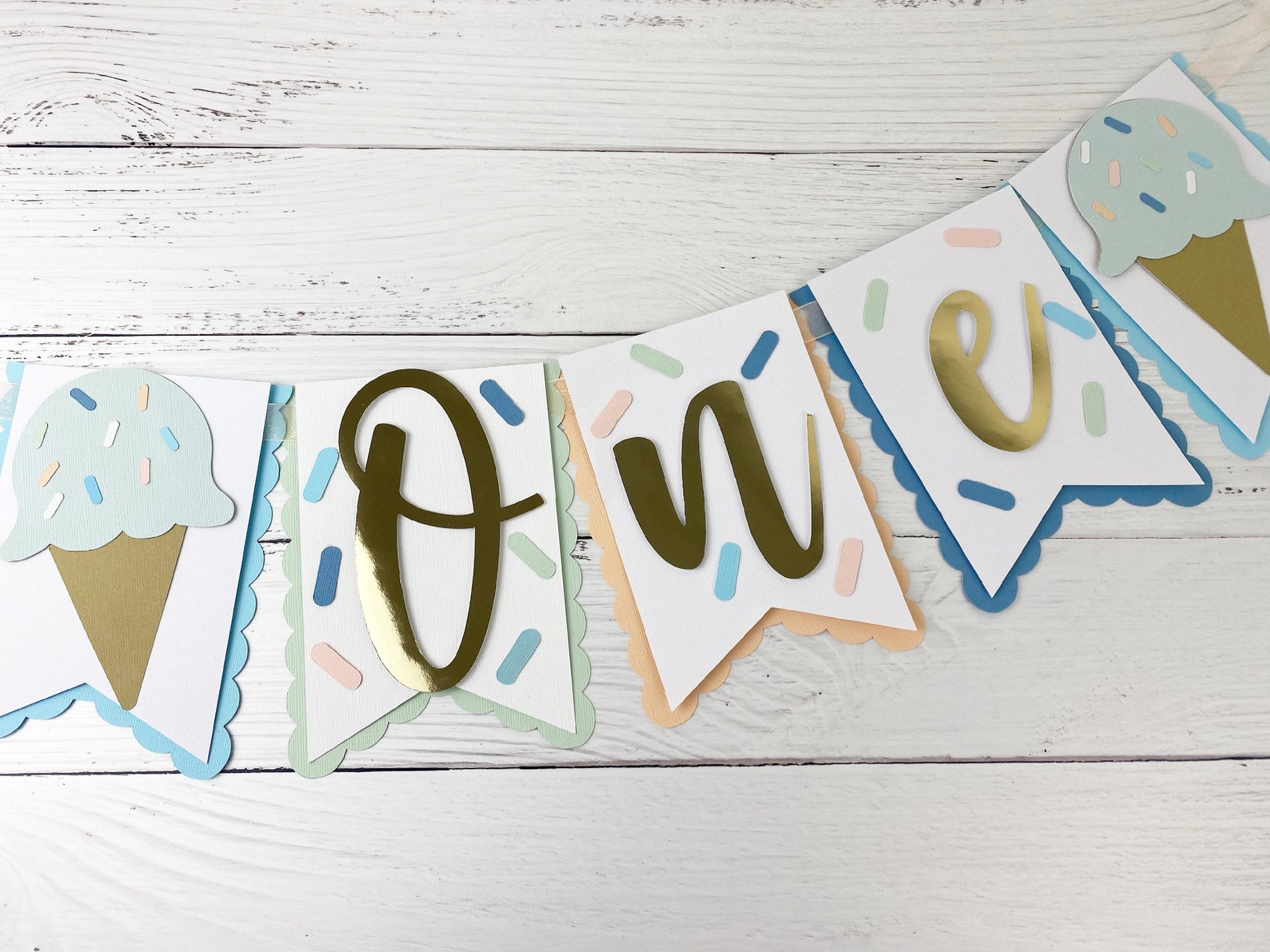 Ice Cream High Chair Sign Ice Cream Theme Ice Cream Party - Etsy