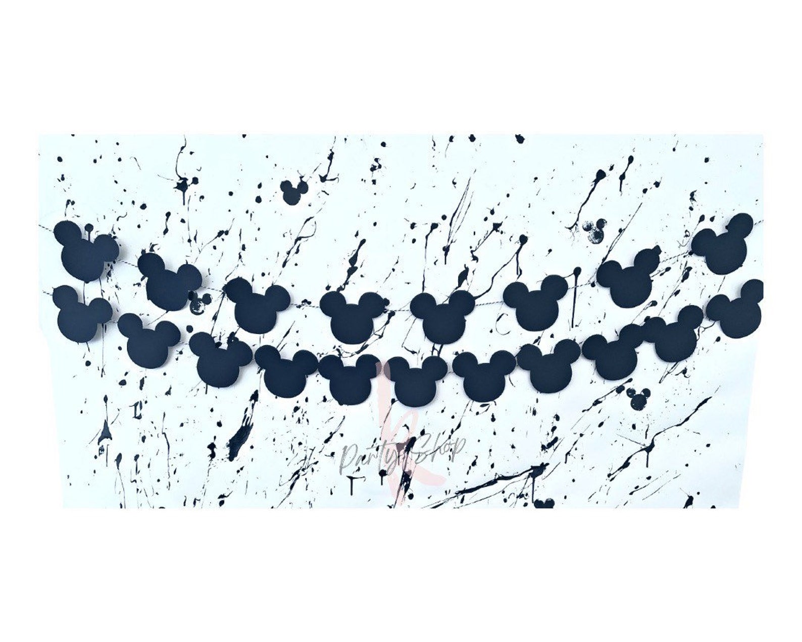 Modern Mickey Garland Mickey Garland Mickey Banner Disney - Etsy