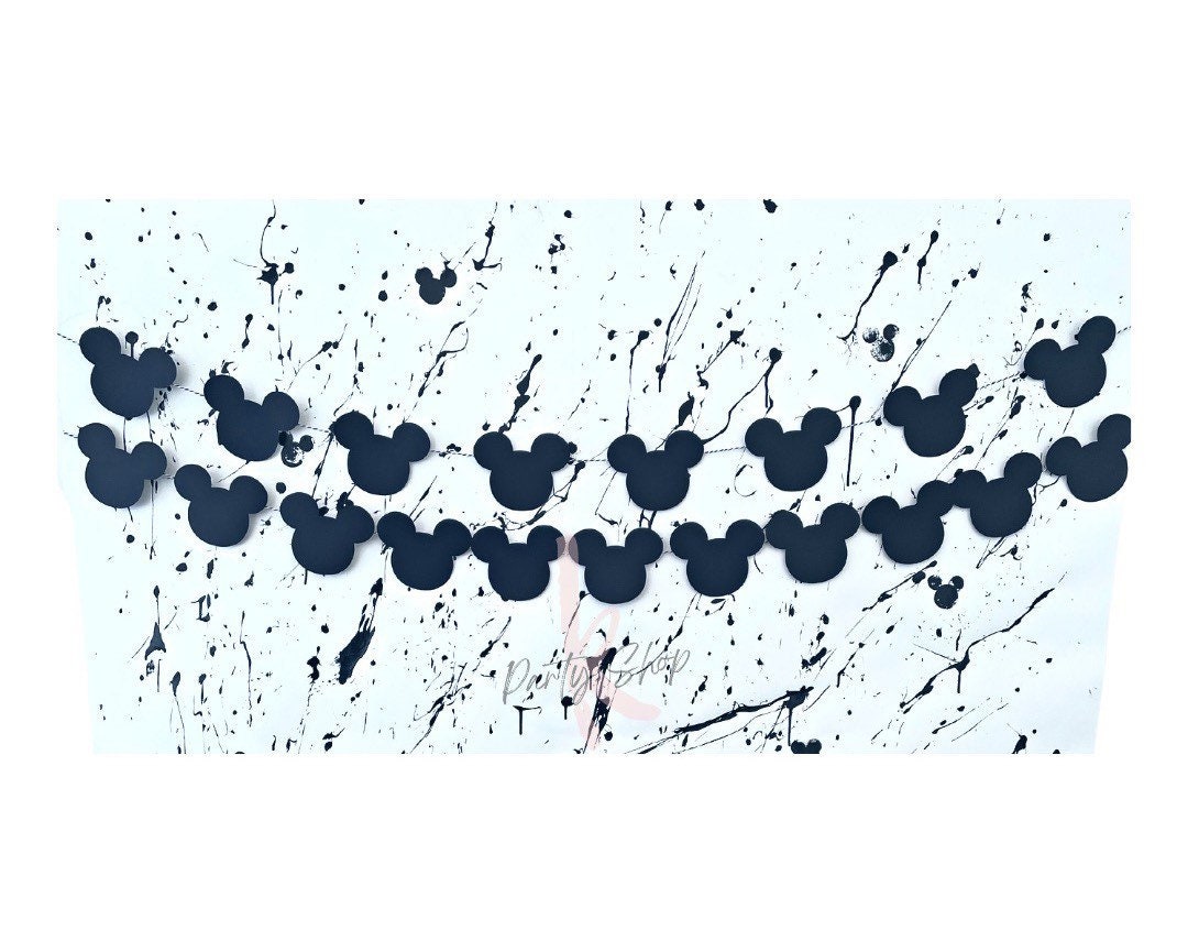 Modern Mickey Garland Mickey Garland Mickey Banner Disney - Etsy