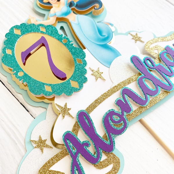 Jasmine Cake Topper - Etsy