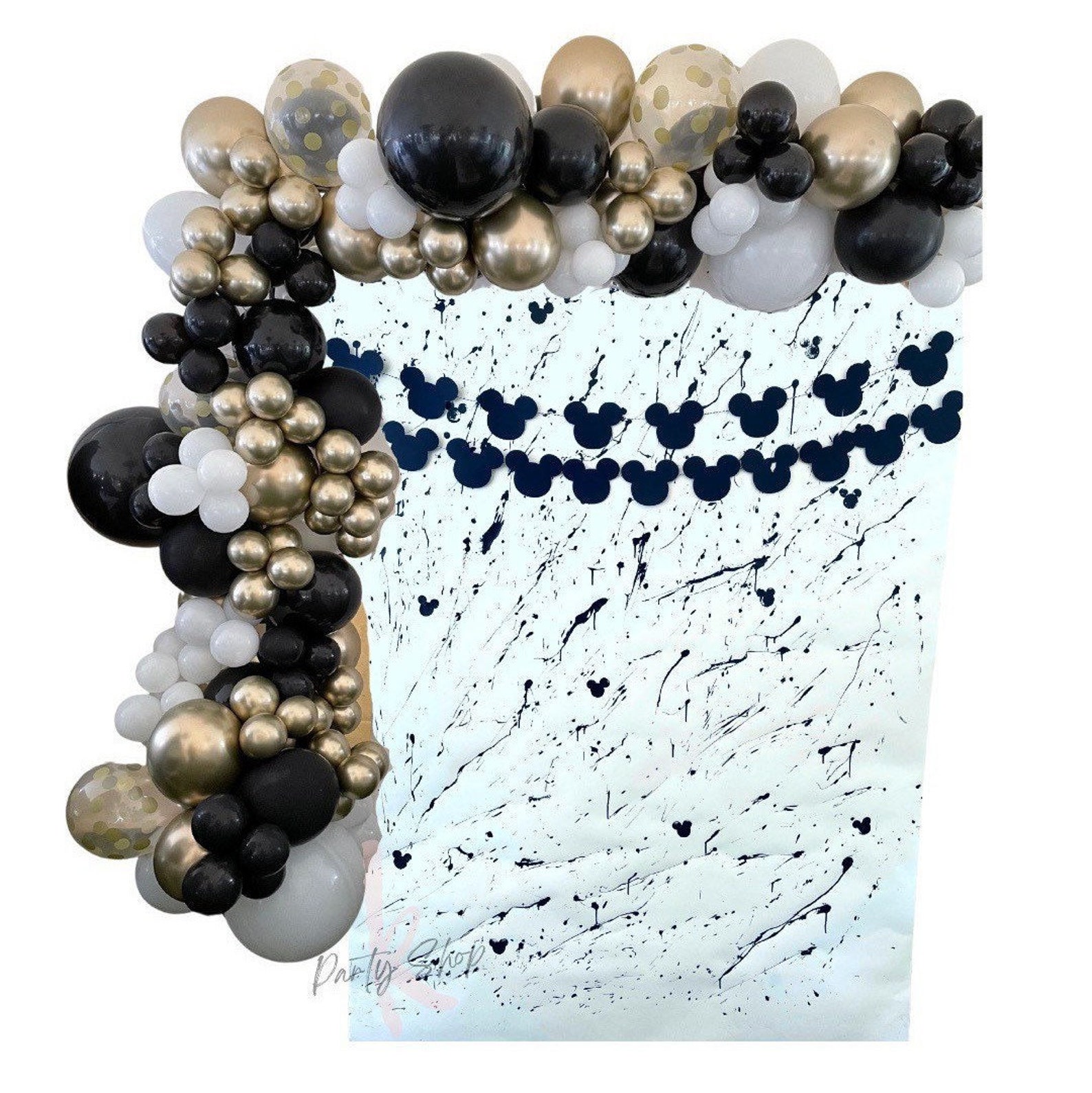 Modern Mickey Garland Mickey Garland Mickey Banner Disney - Etsy