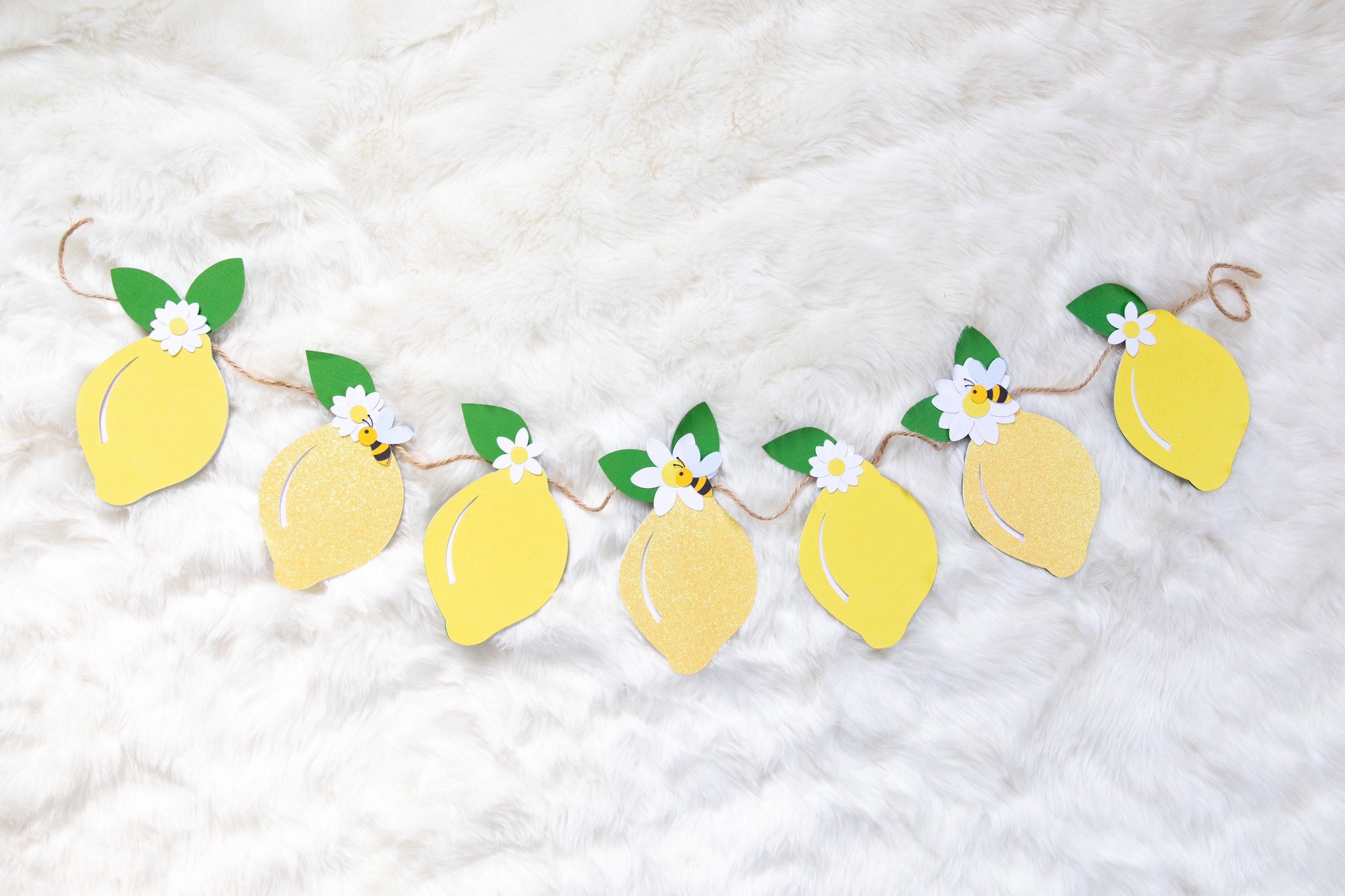 Lemon Banner Lemon Theme Main Squeeze - Etsy
