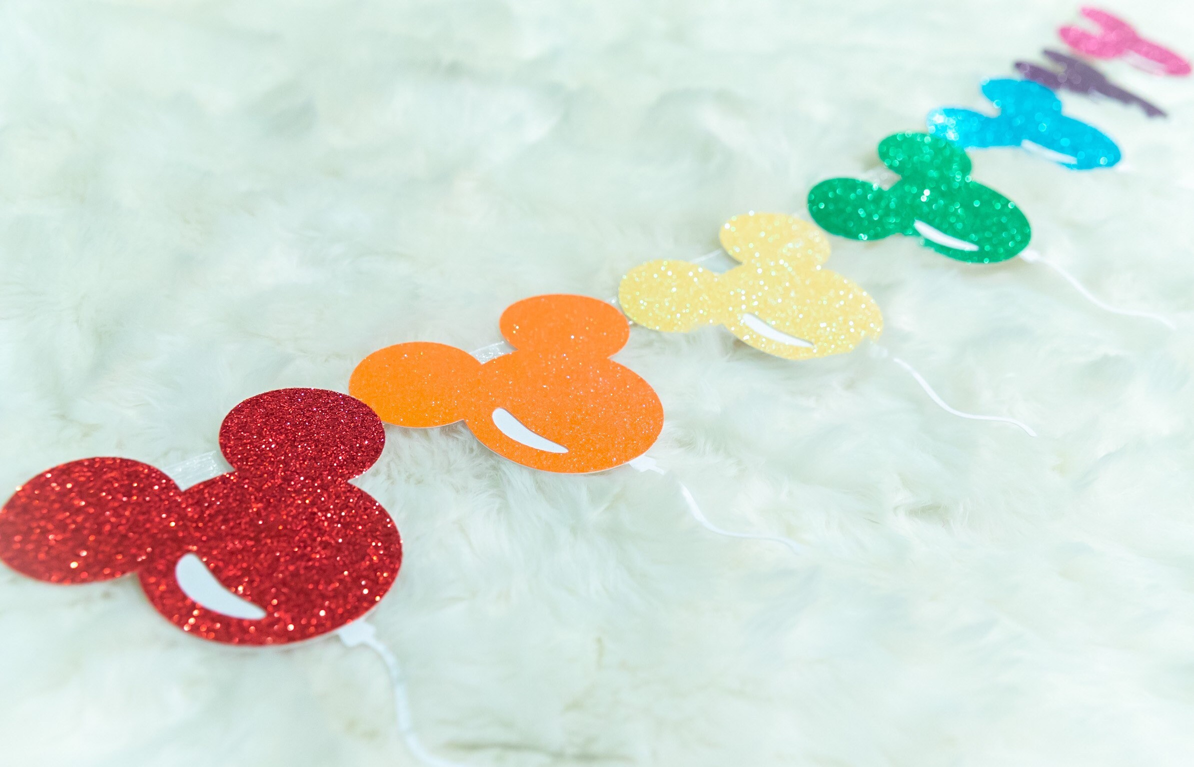 Mickey Balloon Banner Mickey Banner Disney Garland Mickey | Etsy