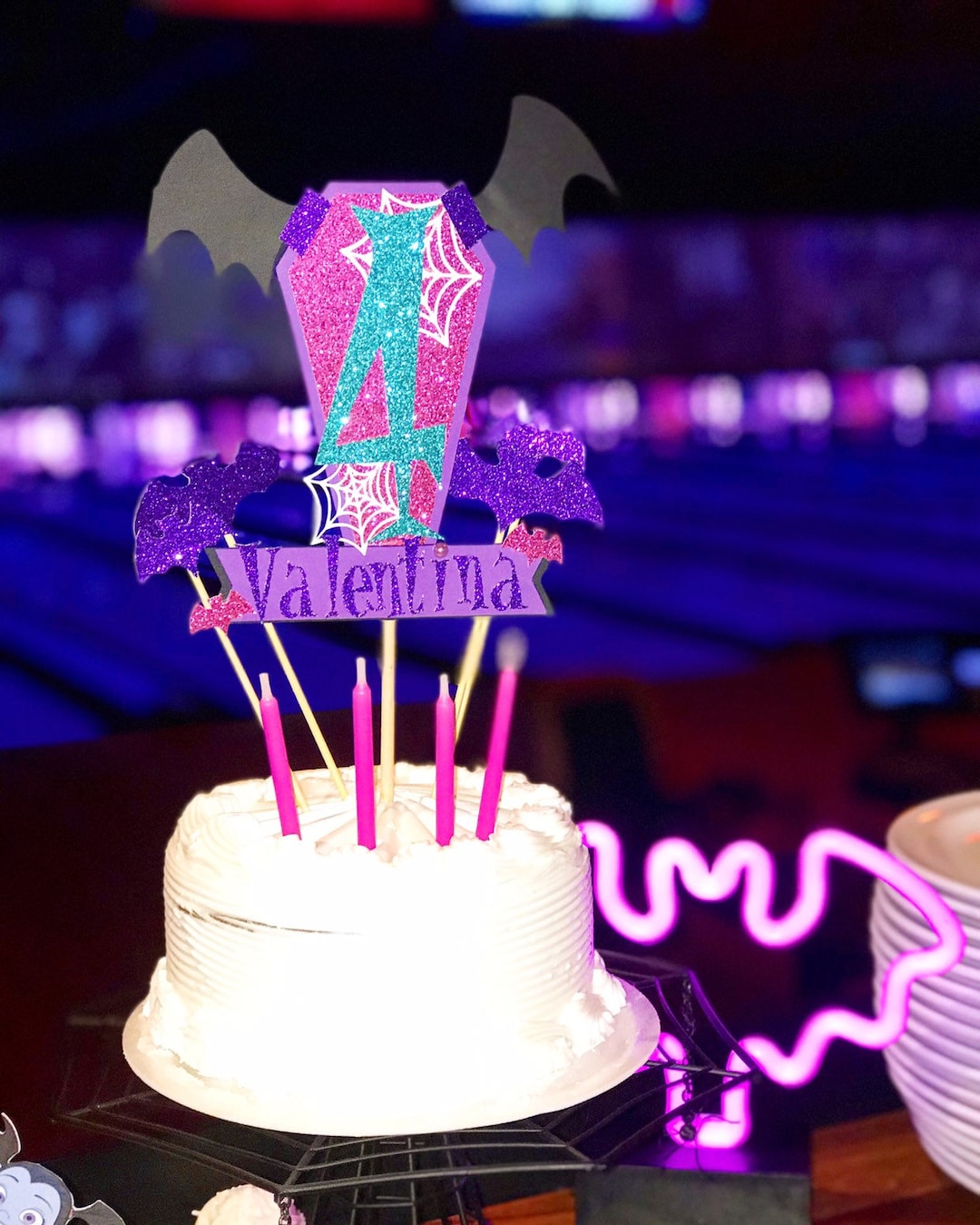 Vampirina Cake Topper, Cake Topper, Halloween Decor, Vampirina Birthday ...