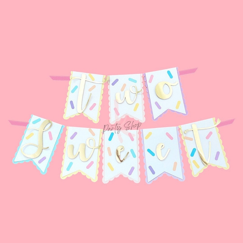 Two Sweet Banner - Etsy