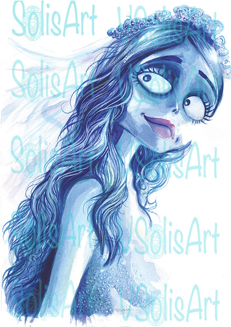 The Nightmare Before Christmas Art Set, Jack and Sally, the Corpse ...