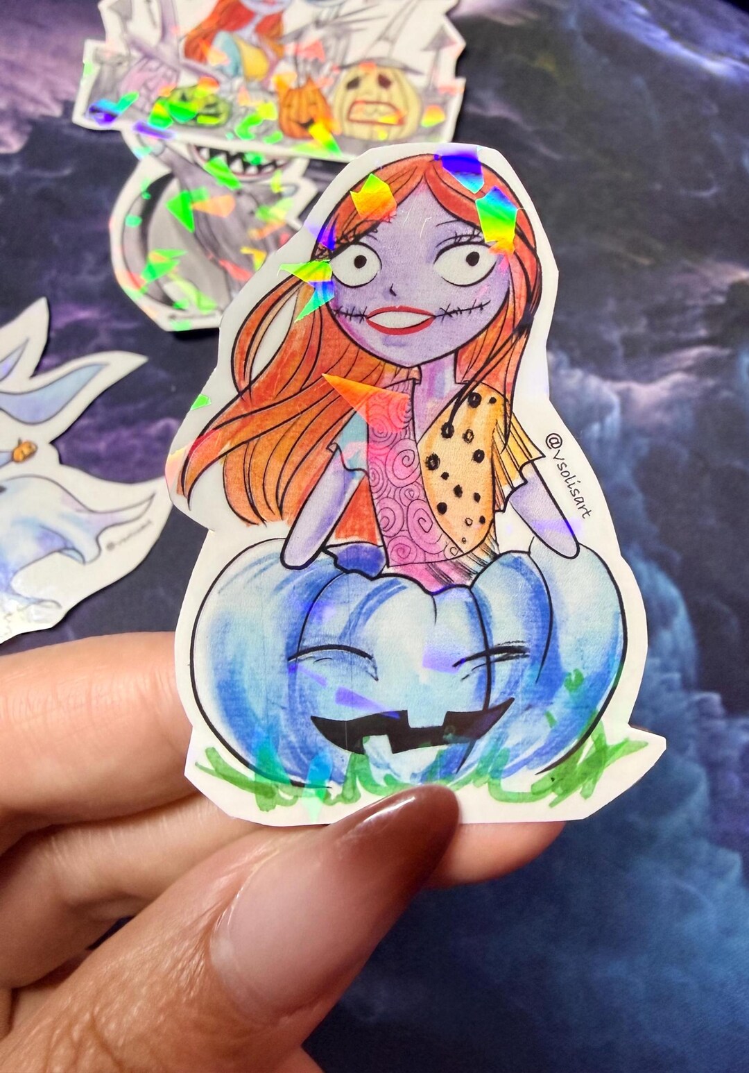 Sally, Lock, Shock and Barel Stickers, Jack Skellington, Ooogie, Tim ...