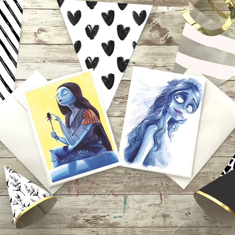 Corpse Bride Card - Etsy