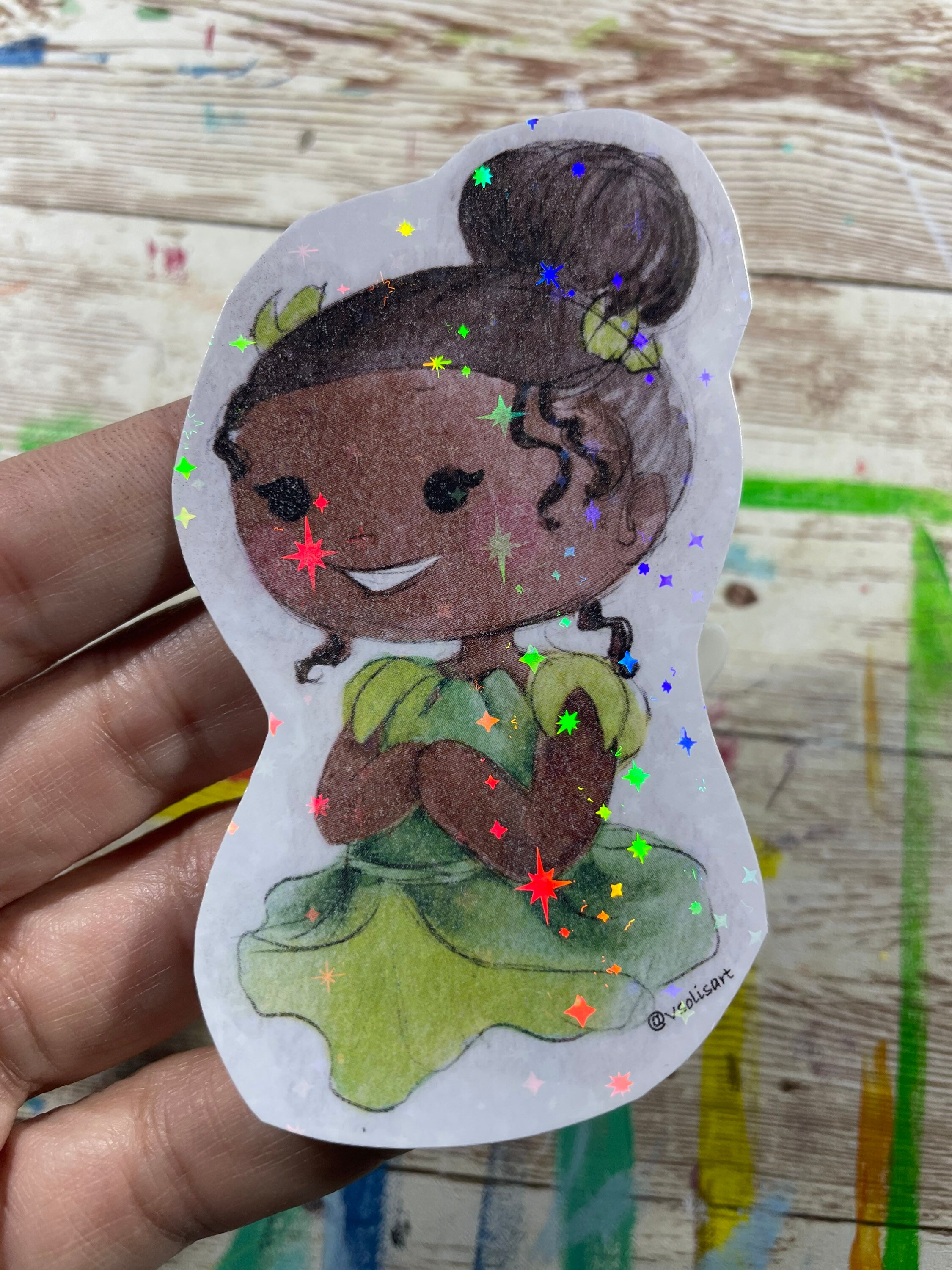 Princess Vinyl Stickers Belle Pocahontas Tiana Snow White - Etsy