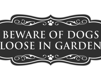Loose Dogs Sign - Etsy