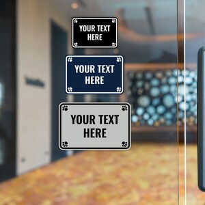 Motto Lita Classic Framed Paws, Custom Personalized Dog or Cat Themed ...