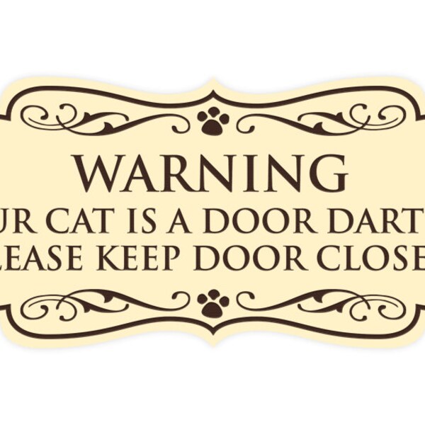 Keep the Door Closed Sign - Etsy