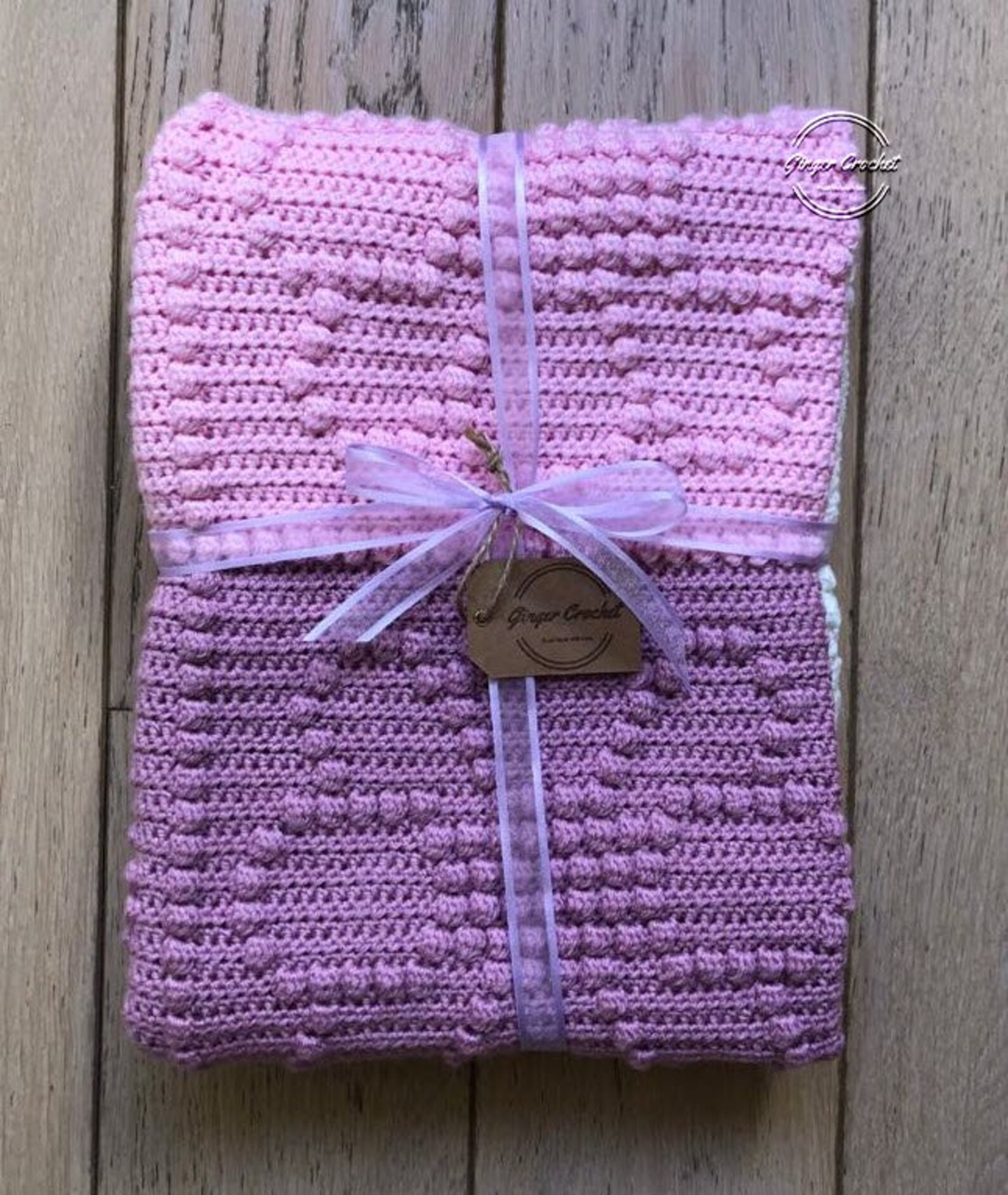 Flower Bobble Baby Blanket Pattern - Etsy