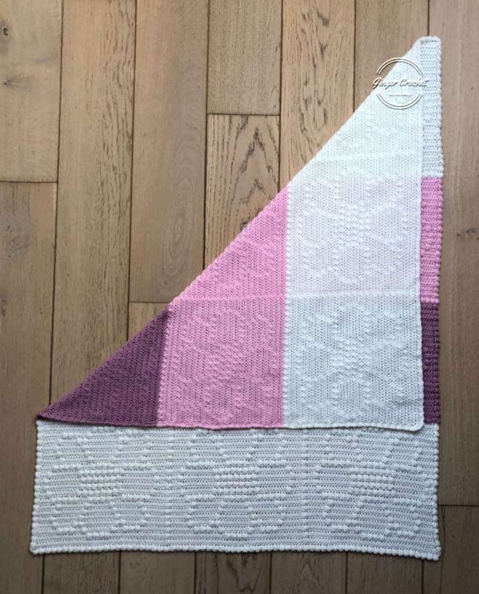 Flower Bobble Baby Blanket Pattern - Etsy