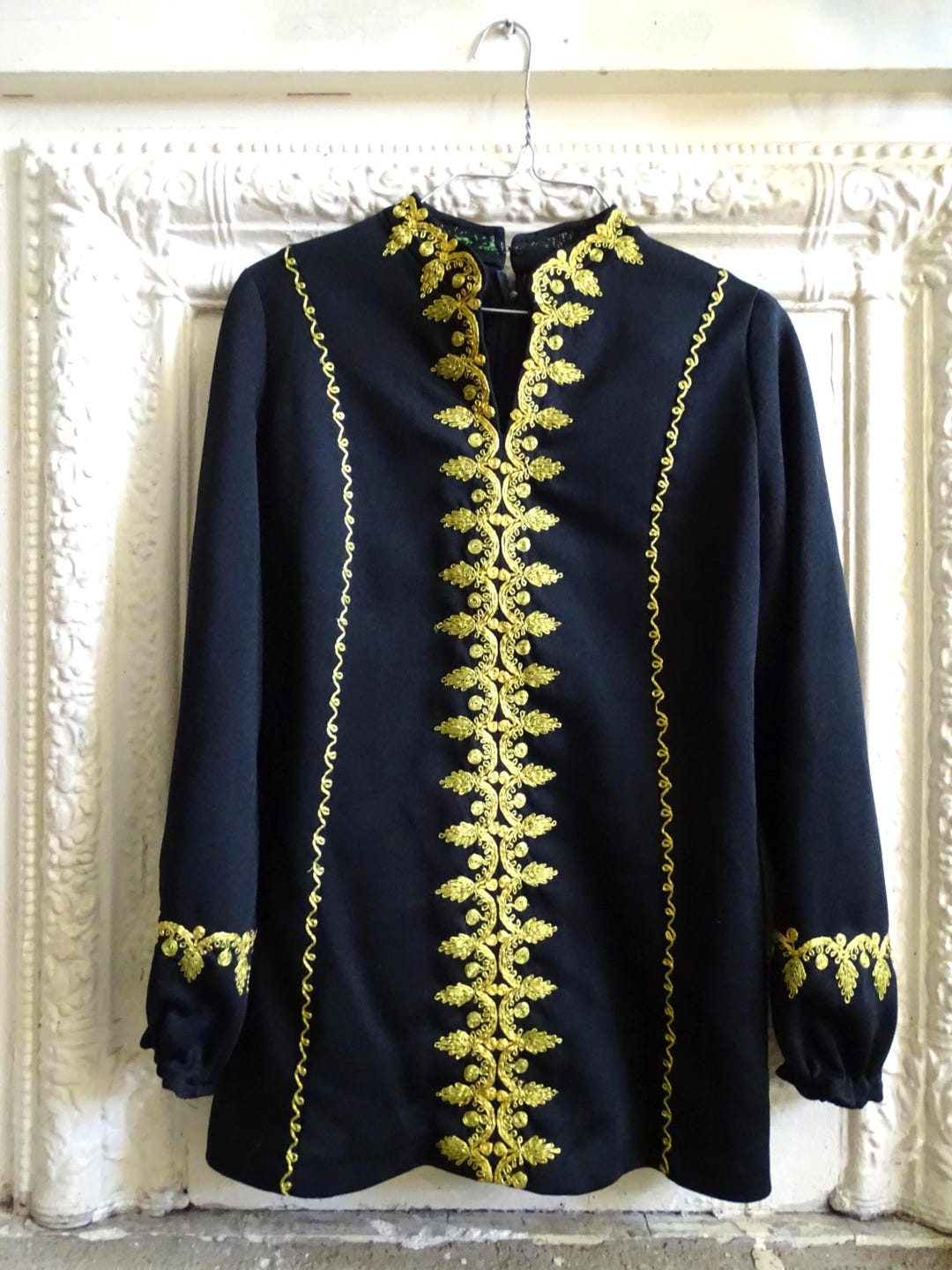 Vintage Handmade Traditional Middle Eastern Yemenite Tunic Blouse ...