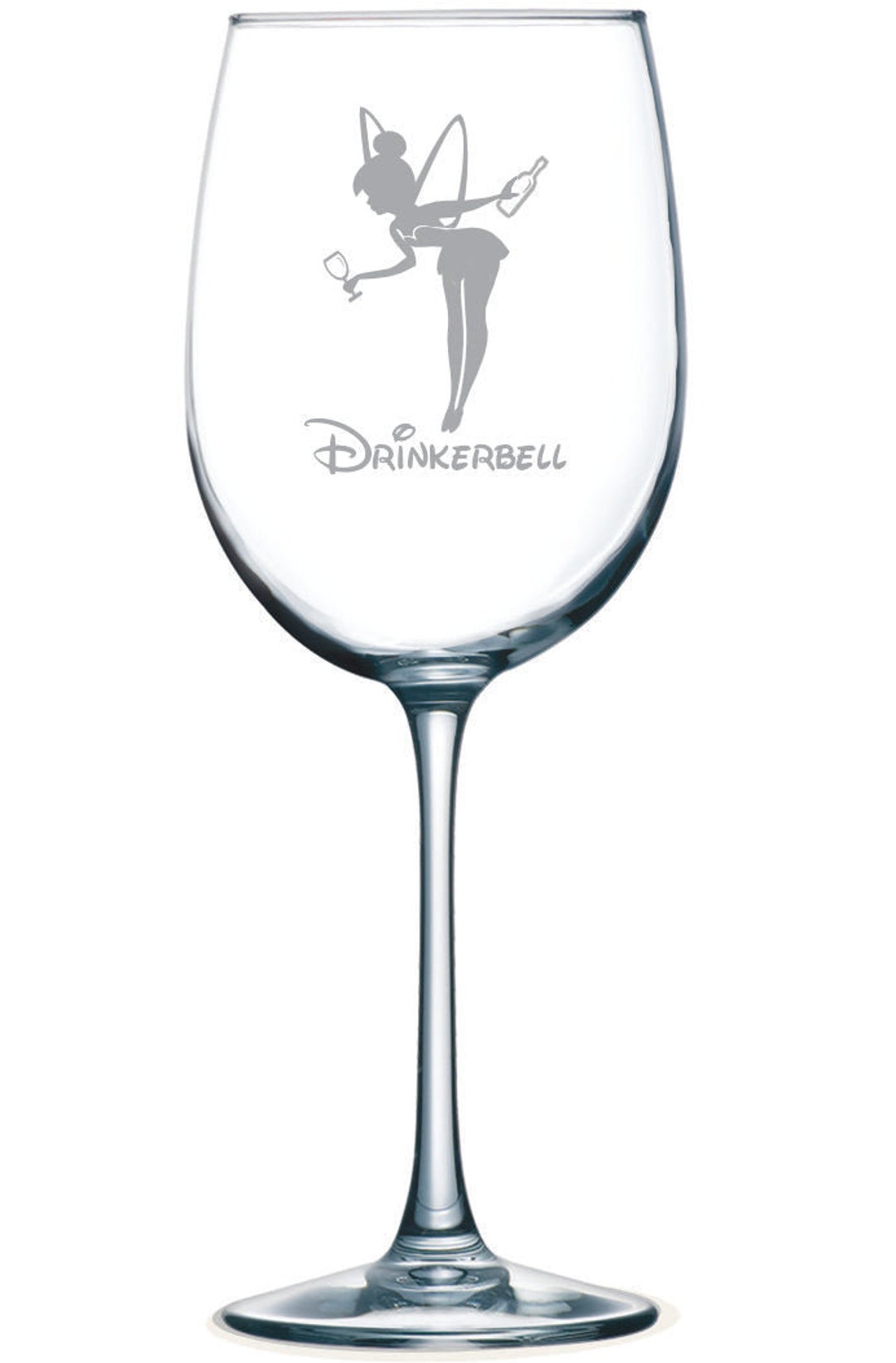 Drinkerbell Tinkerbell Wine Glass - Etsy