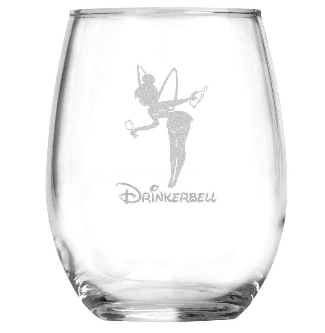 Drinkerbell - Tinkerbell Glass - Etsy