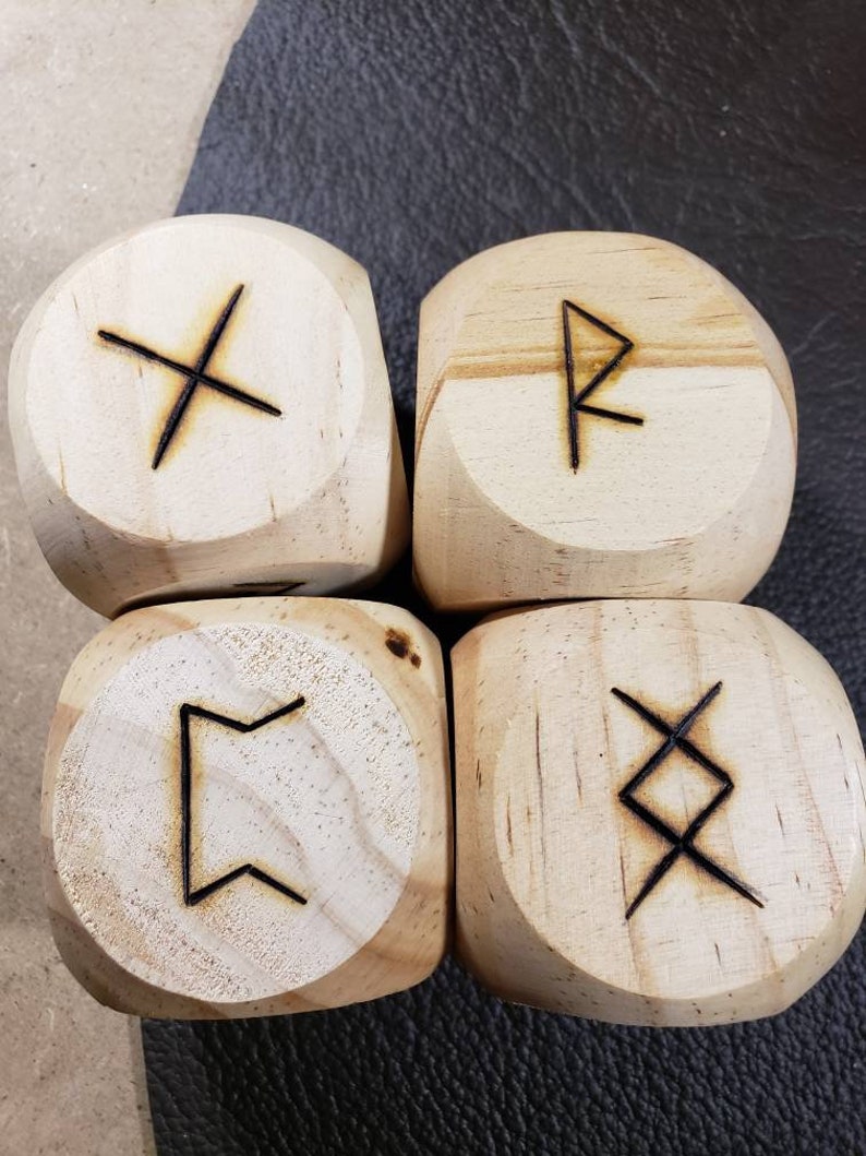 Large Decorative Rune Dice - Etsy