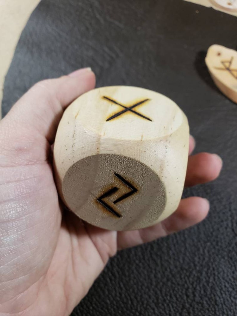 Large Decorative Rune Dice - Etsy