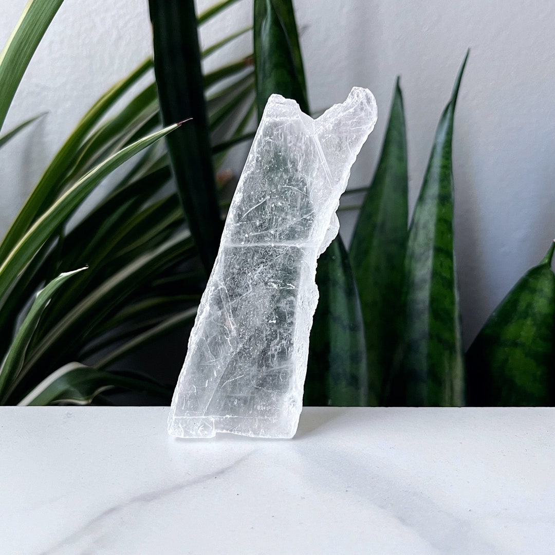 Selenite Glass / Selenite Glass Slabs / Rough Selenite Glass / Selenite ...