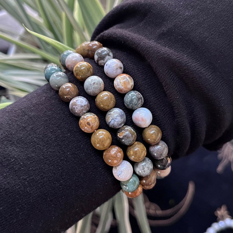 Jasper Bracelet - Etsy