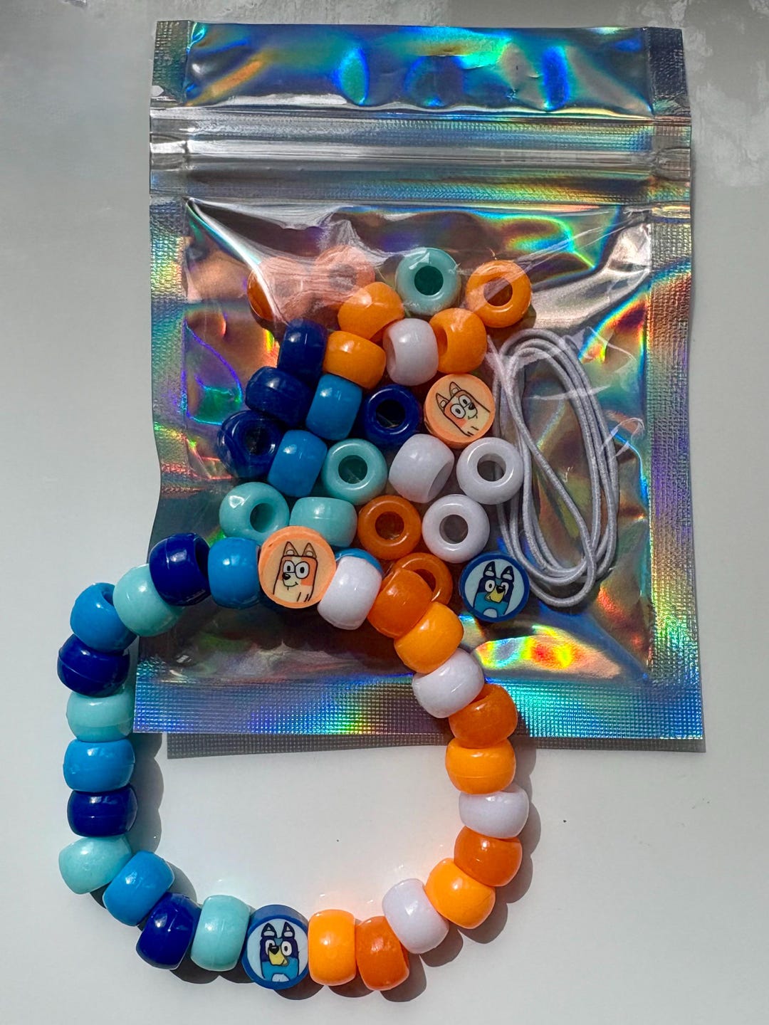 DIY Bluey Bracelet Kit: Bluey Party Favors - Etsy