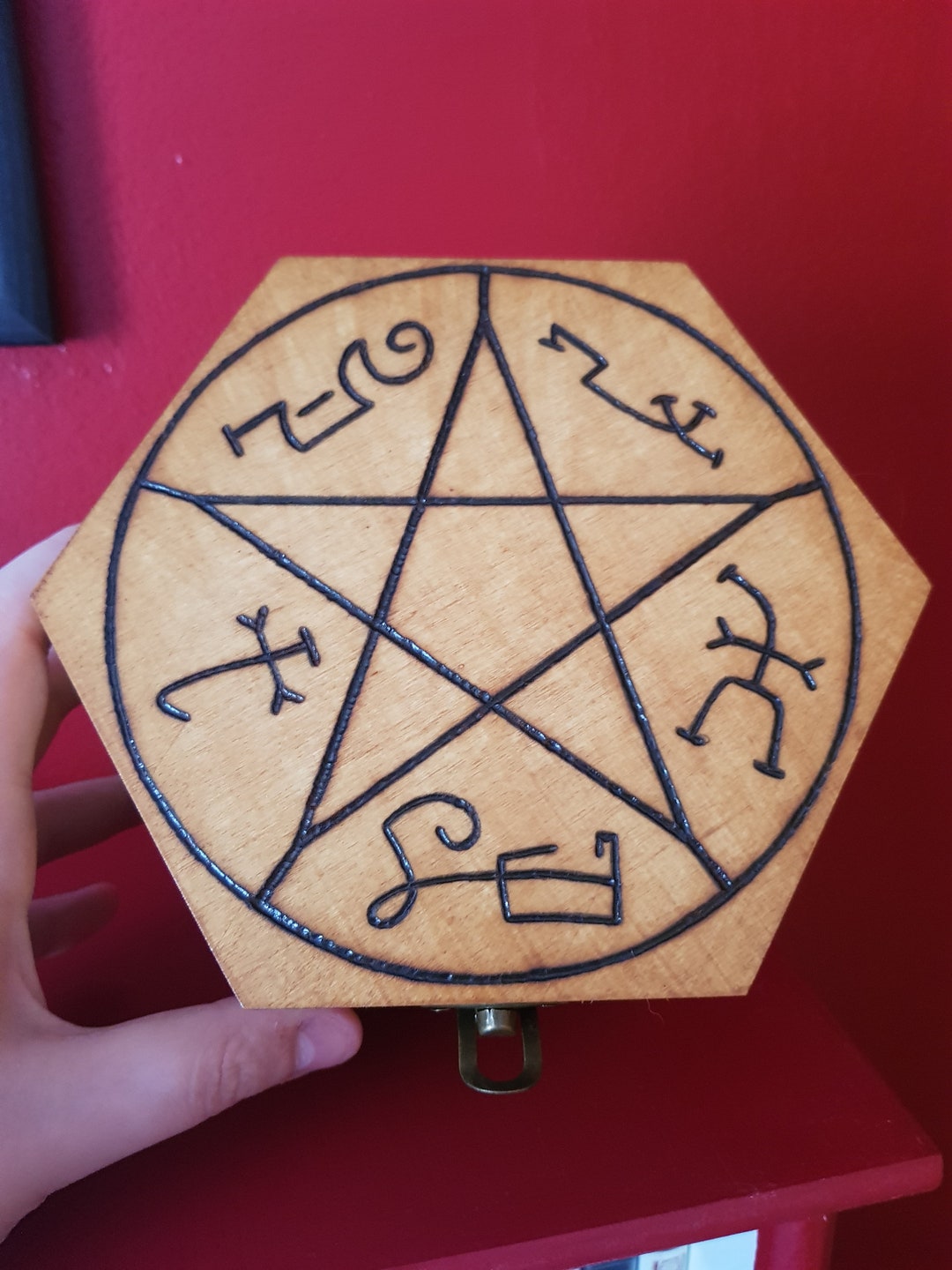 SUPERNATURAL Inspired Sigil Trinket/jewellery Box - Etsy