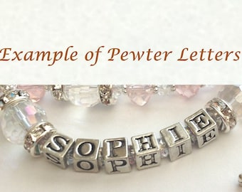 Pewter Letters | Etsy