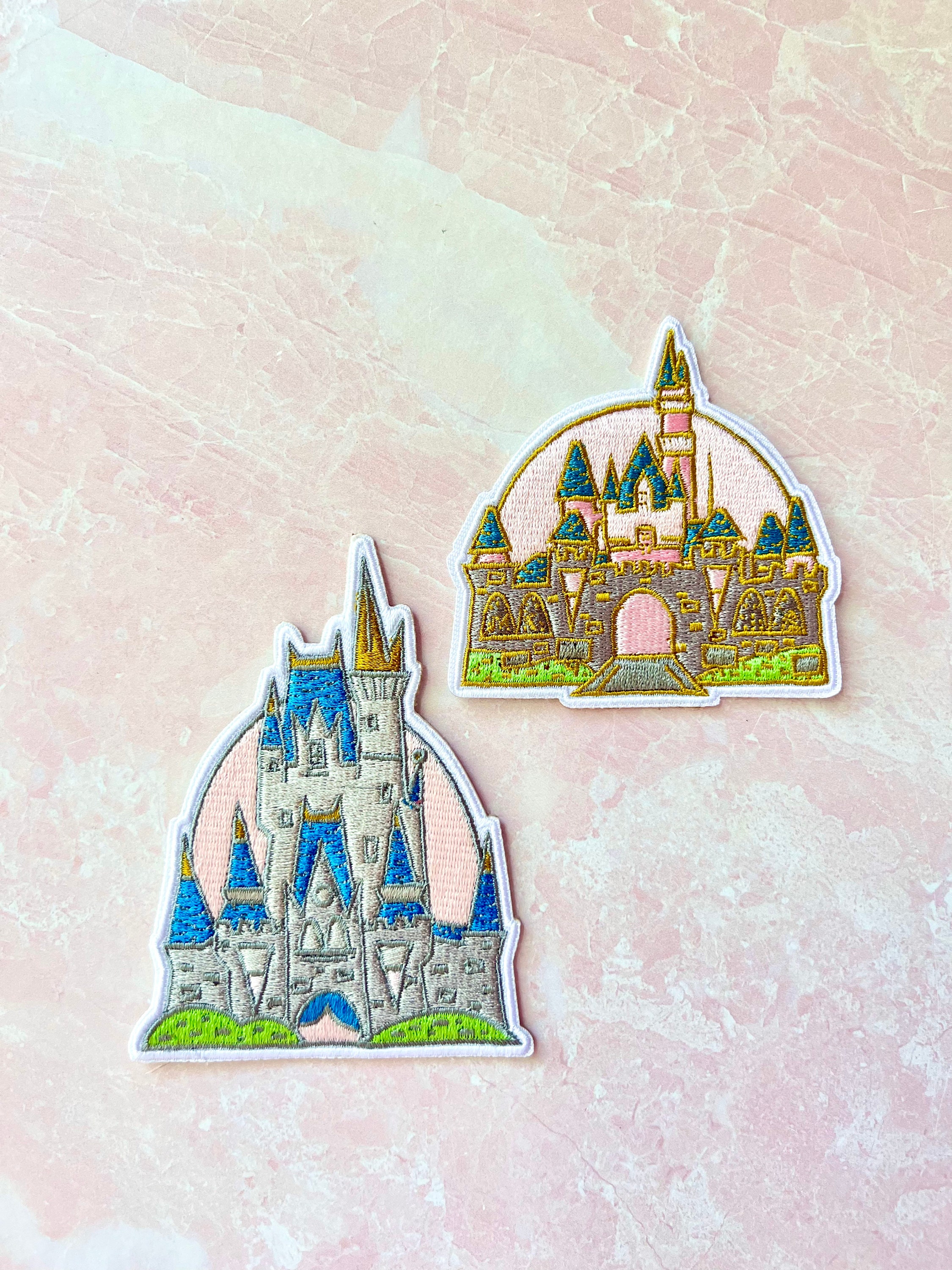 Castles of Disney World and Disneyland Iron on Patches - Etsy Australia