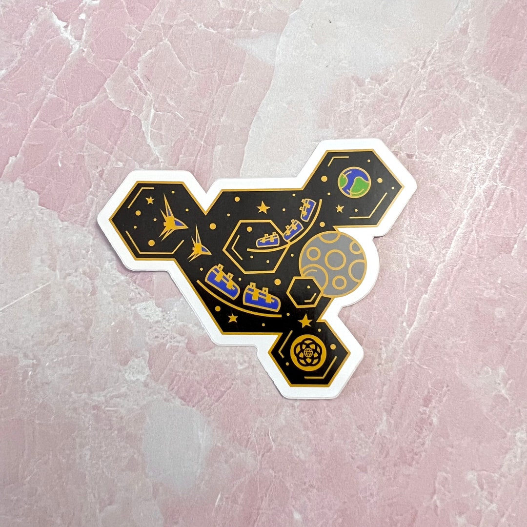 Cosmic Rewind Guardians Epcot Disney Attraction Cute Vinyl Small ...
