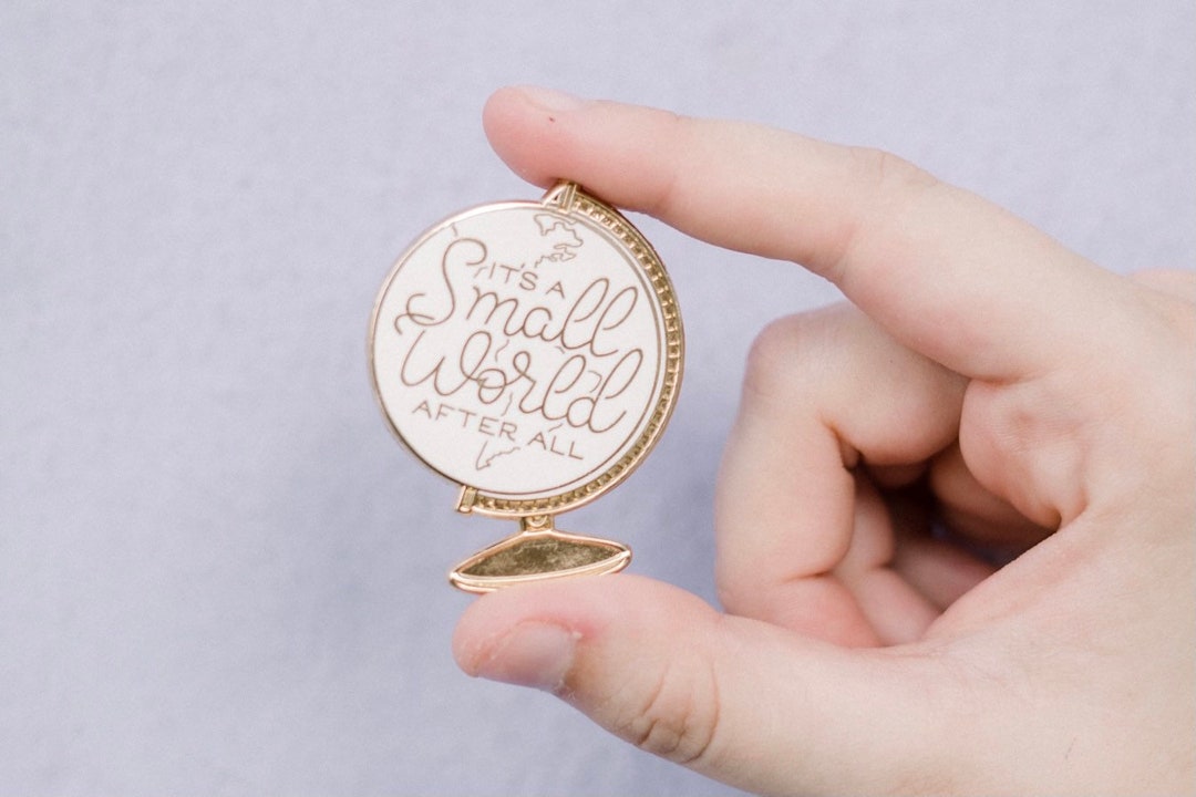 Hard Enamel Pin Disneyland Disney World Inspired Its a Small World Ride ...