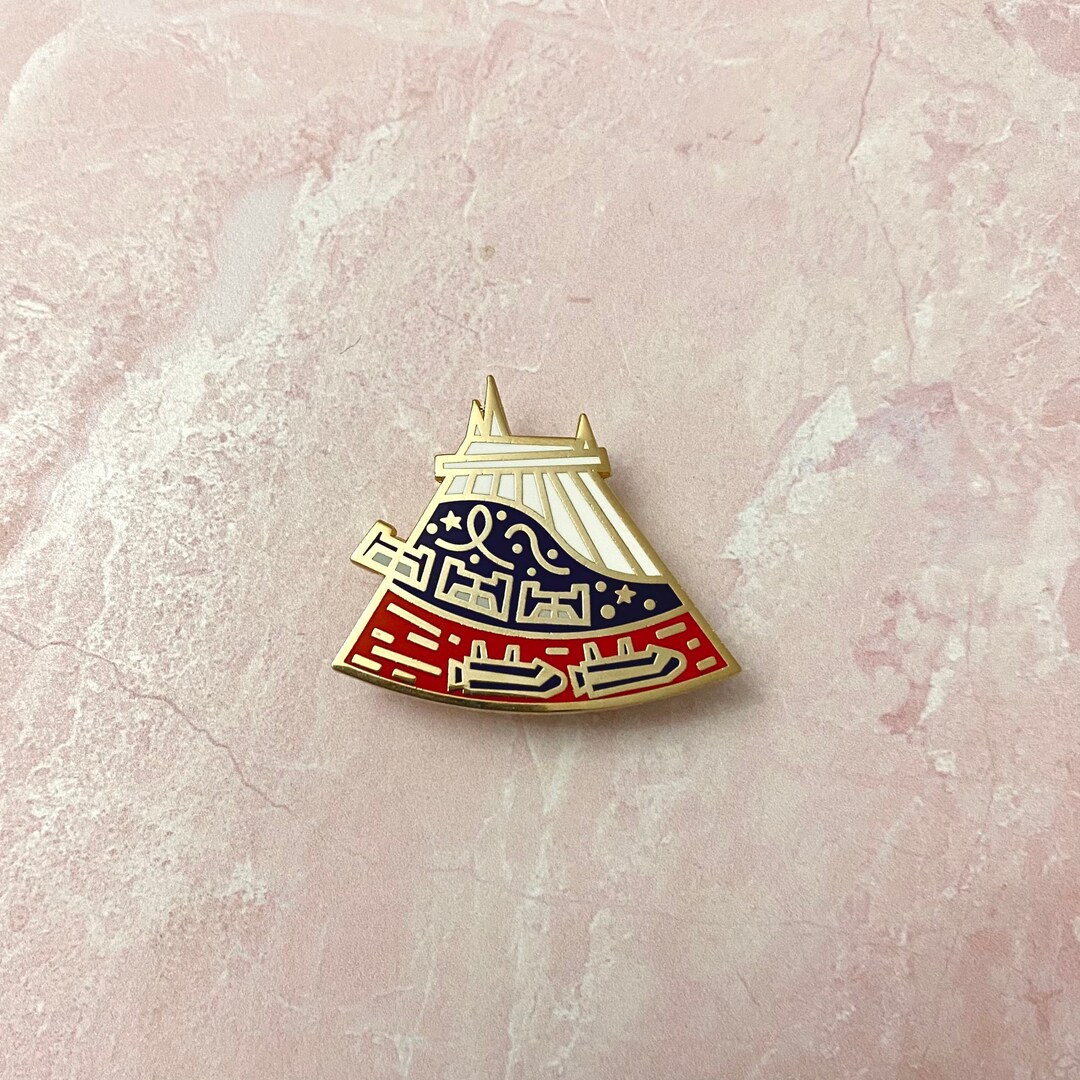 Space Mountain Pin Disney Attraction Inspired - Etsy