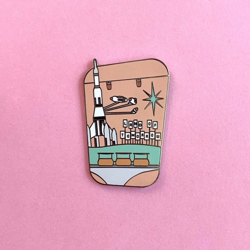 Peter Pan Ride Inspired Enamel Pin Disneyland Disney World - Etsy