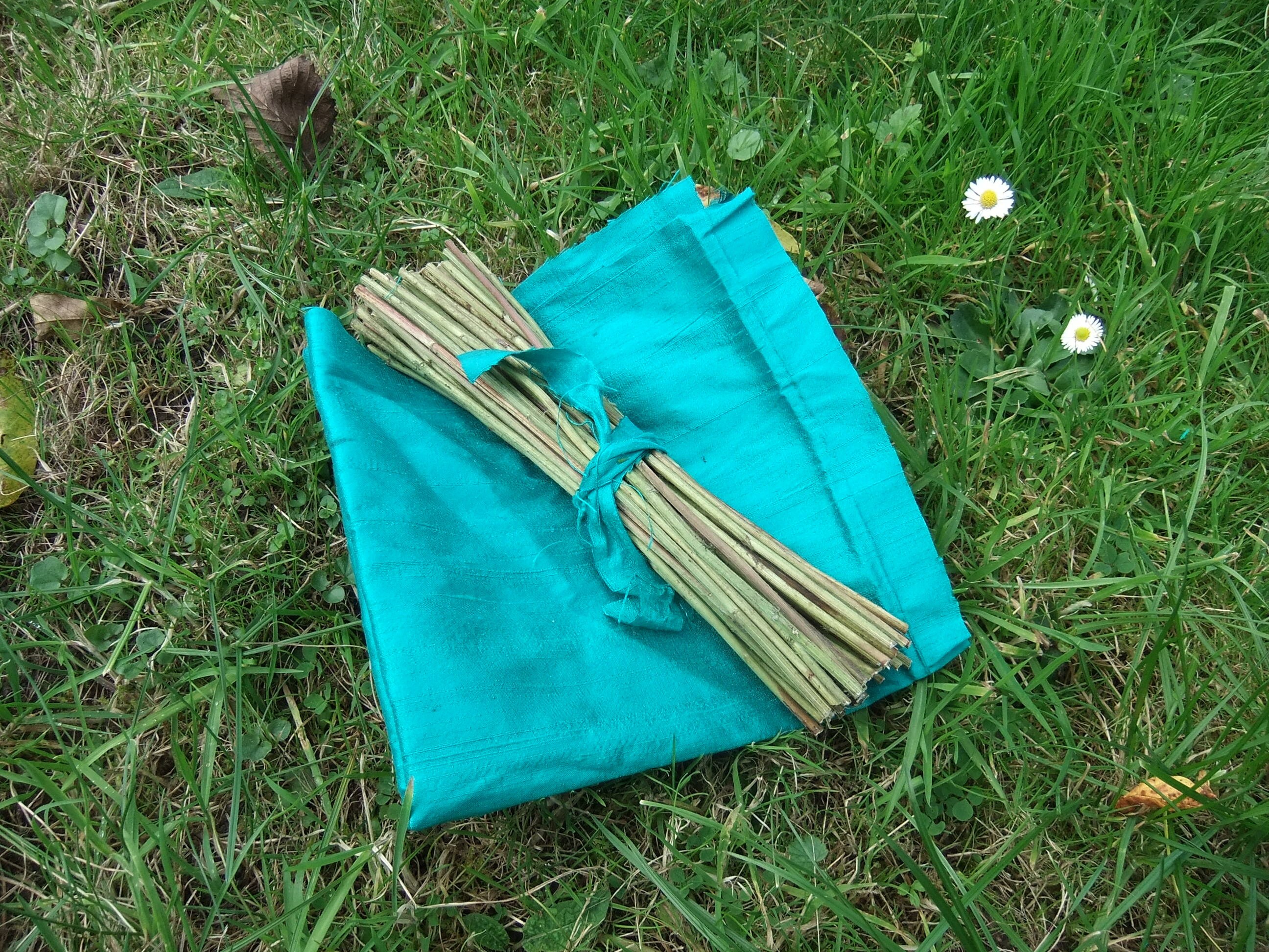 50 Yarrow Stalks Stems Sticks for I Ching Chinese Divination 9 Inch ...