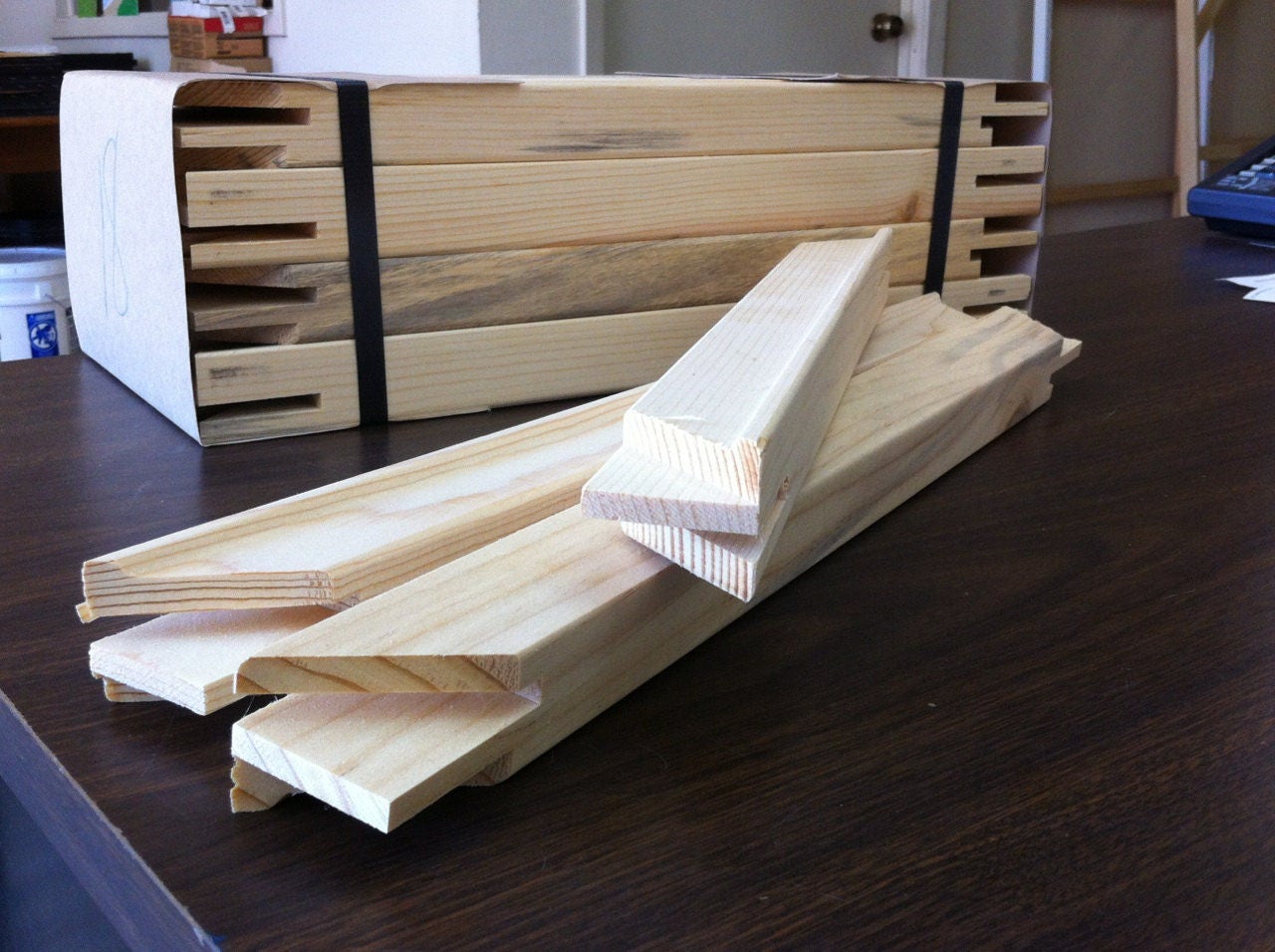1.5" Jumbo Art Canvas Stretcher Bar, Stretching Strips. Multiple ...