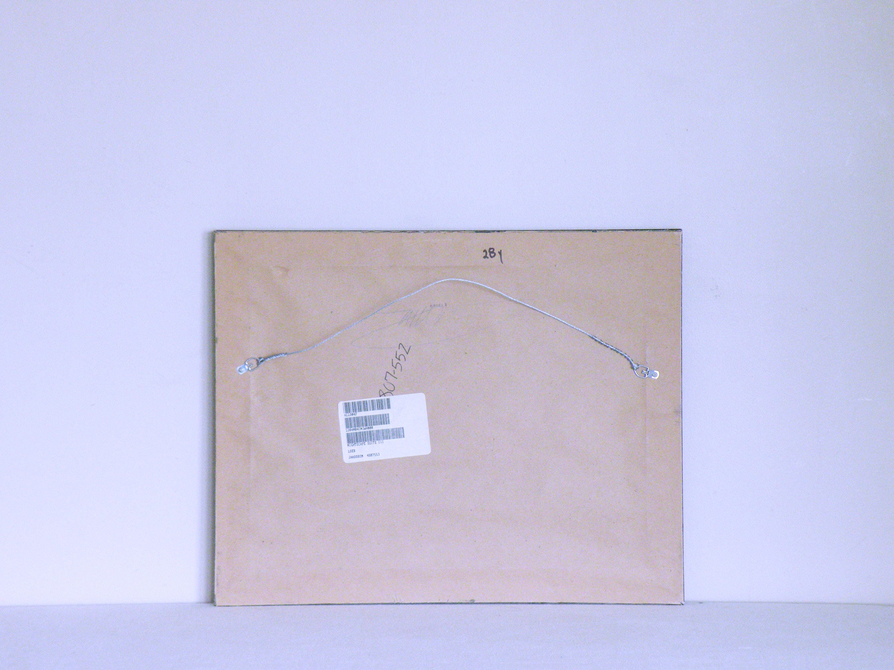 Neil Loeb Sculpture Post Modern Art NIGHTSCAPE SUITE III Cast Paper ...