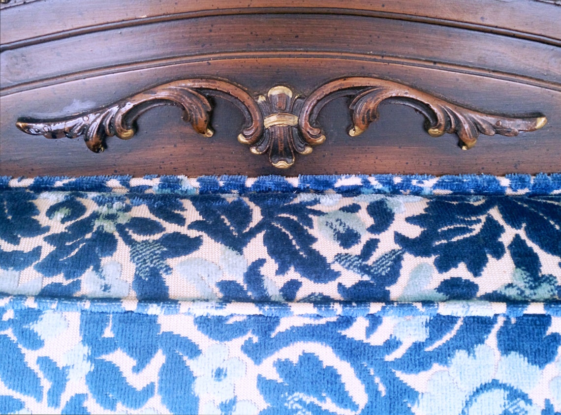 Mid Century ROCOCO Sectional Gothic Mod Hollywood Regency French LOUIS ...