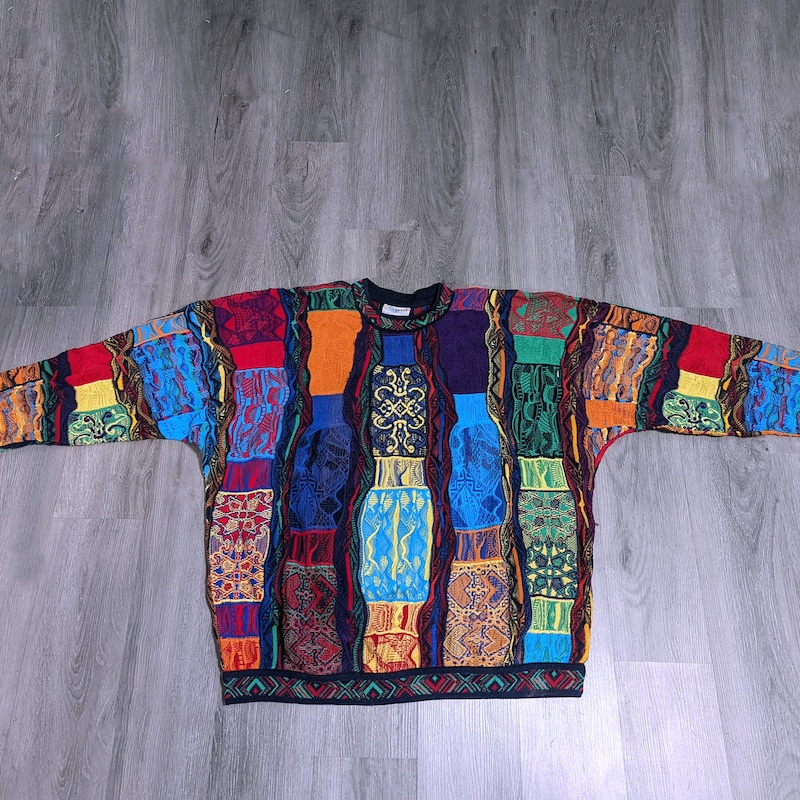 Coogi Sweater - Etsy