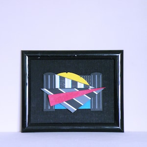 Neil Loeb Sculpture Post Modern Art NIGHTSCAPE SUITE III Cast Paper ...