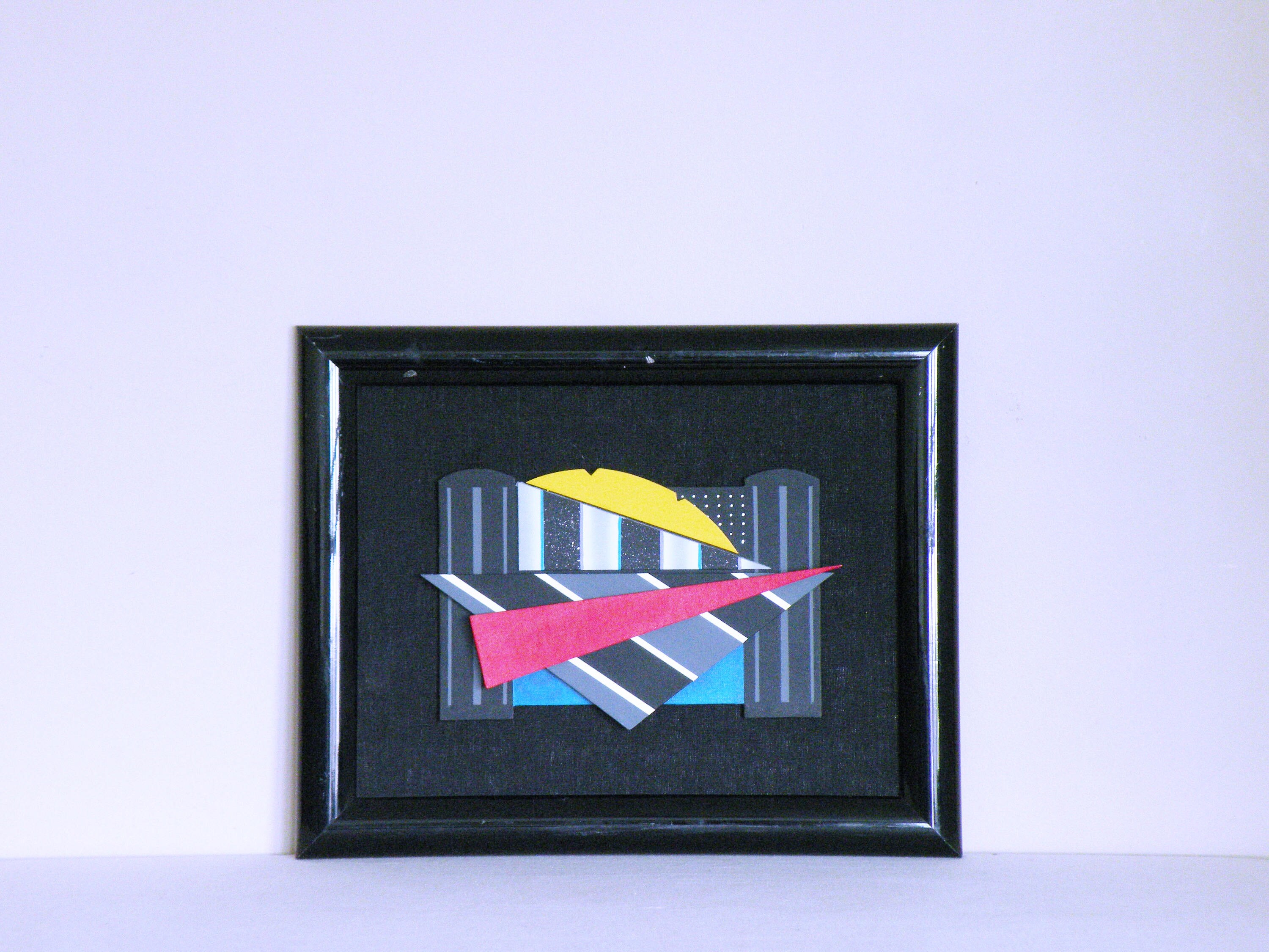 Neil Loeb Sculpture Post Modern Art NIGHTSCAPE SUITE III Cast Paper ...