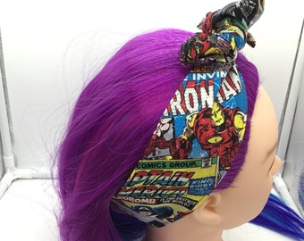 Superhero Headband - Etsy