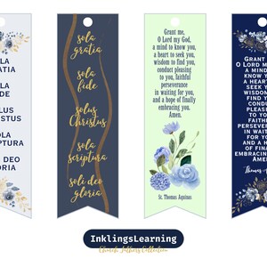 Church Fathers Bookmarks Printable Bible Verse, Latin Sayings Digital ...