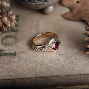 Handcrafted Wizard Ring, Fantasy Ring, Cosplay Ring, Wizard Ring, Magic ...