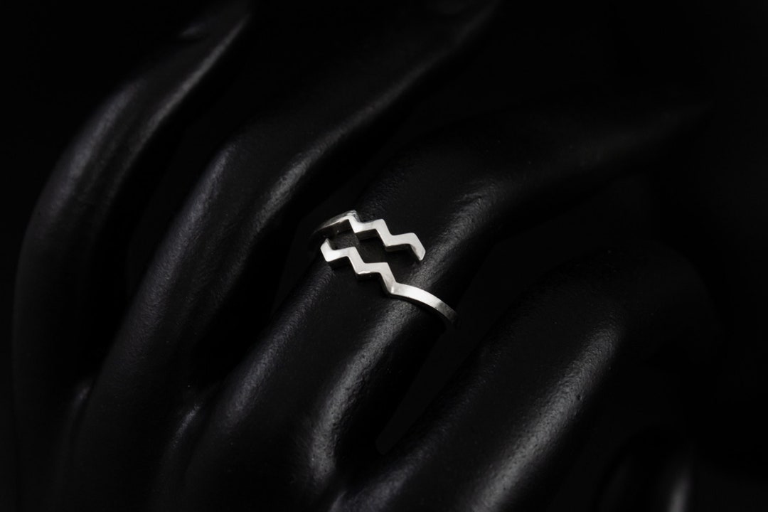 Zodiac Symbols Rings, Astronomy Sign, Signs of the Zodiac, Aquarius ...