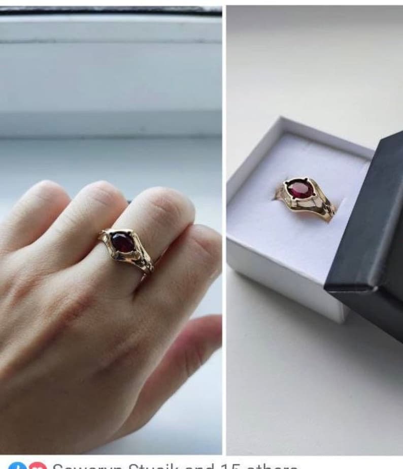 Handcrafted Wizard Ring Fantasy Ring Cosplay Ring Magician - Etsy