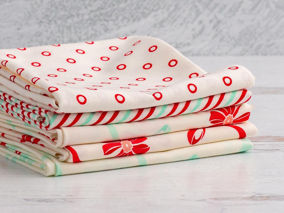 Hello Darling Fabric Fat Quarter Bundle: Bonnie and Camille Moda Cotton ...